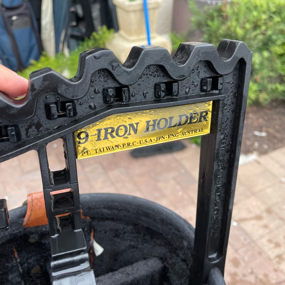Golf Bag Knights With Iron Club Holder Stacker - Gem